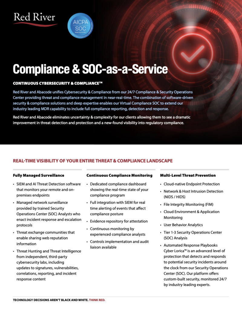 Red River + Abacode | Red River | Technology Decisions Aren’t Black and White. Think Red.